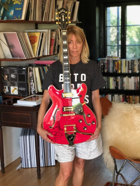 Kim Gordon-Signed Guild Starfire VI Limited Edition Guitar | Artsy