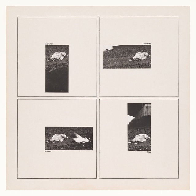 John Hilliard | Cause of Death? (study) (1974) | Available for Sale | Artsy