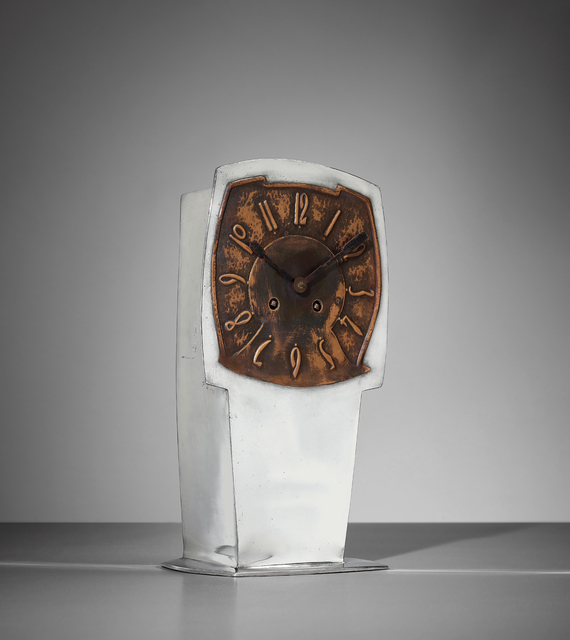 Archibald Knox | 'Tudric' mantle clock, model no. 0253 (1902-1905) | Artsy