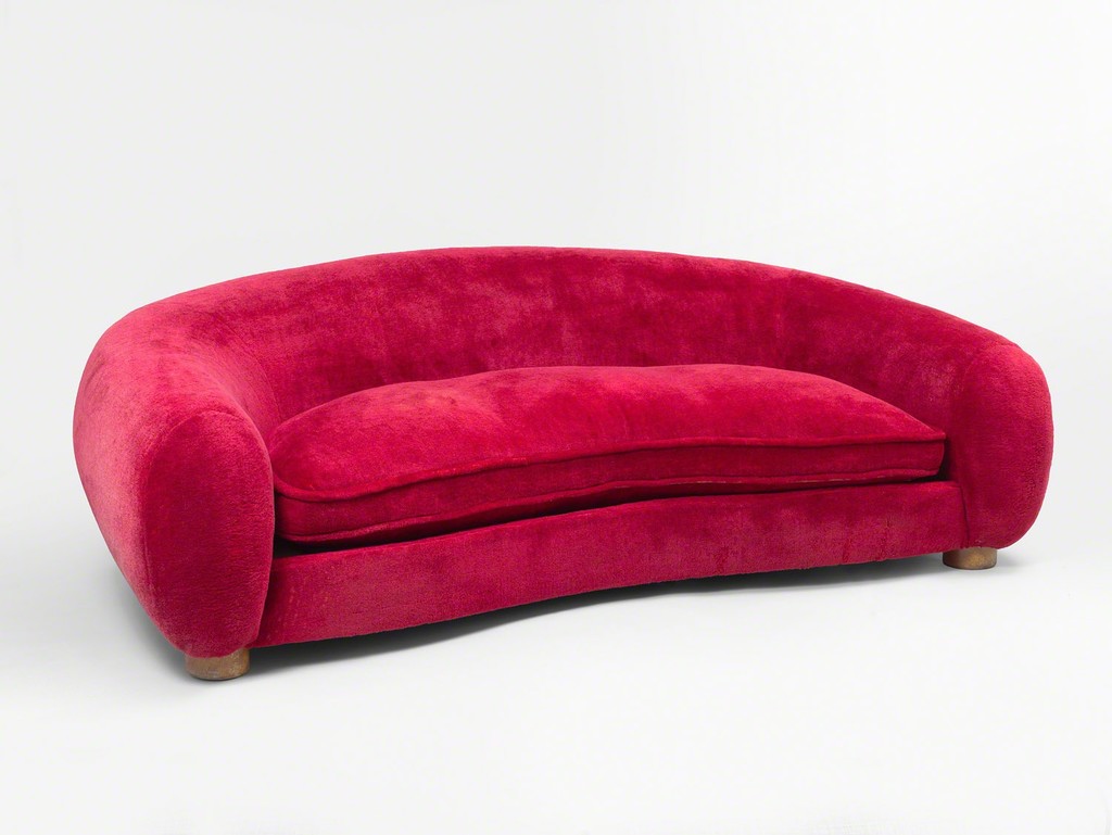 Jean Royère | "ours polaire" sofa (ca. 1950) | Artsy
