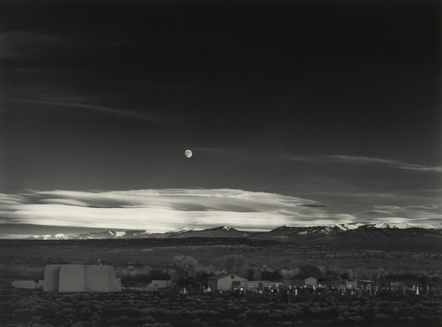 Ansel Adams | Moonrise, Hernandez, New Mexico (1941) | Artsy