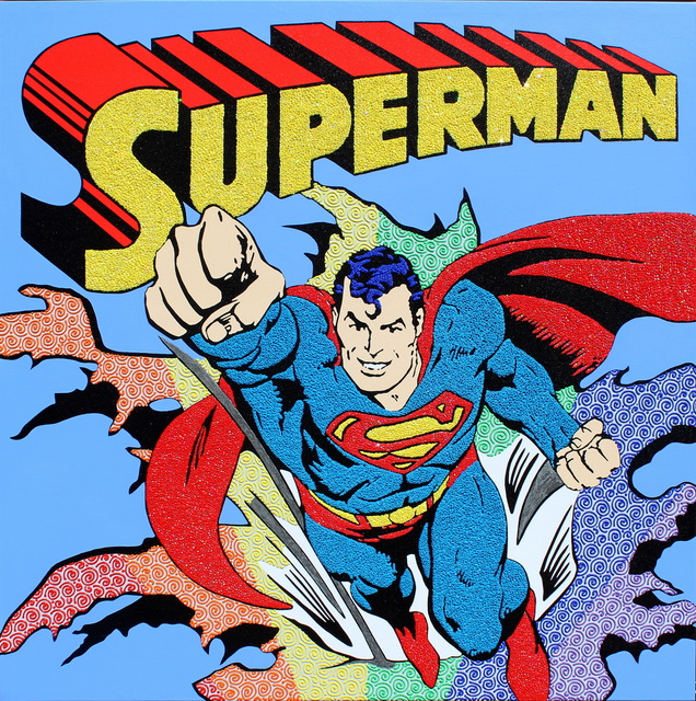 Nathan Elkanovich | Superman Rainbow (2020) | Available for Sale | Artsy