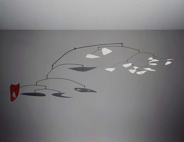 Alexander Calder | 1 Red, 4 Black plus X White (1947) | Artsy
