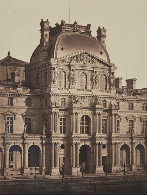 Bisson Frères | Pavillon Richelieu, the Louvre (circa 1858) | Artsy