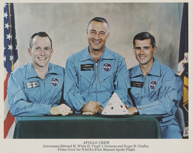 APOLLO 1 - SIGNED BY THE CREW | Artsy