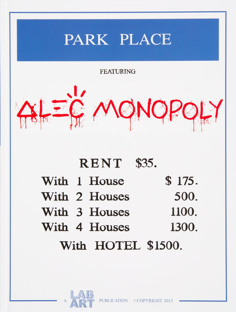 Alec Monopoly | Park Place, Featuring Alec Monopoly (2013) | Artsy