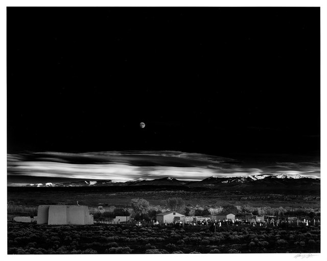 Ansel Adams | Moonrise, Hernandez, New Mexico (1941) | Artsy