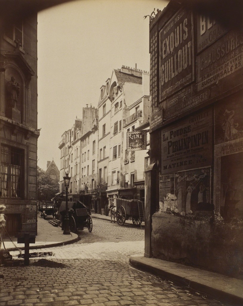 Eugène Atget | Rue Boutebrie, Paris (1900) | Artsy