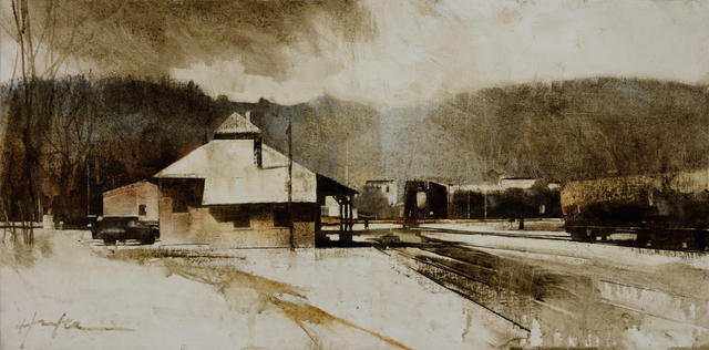 Charlie Hunter: Rail Town Noir | West Branch Gallery | Artsy
