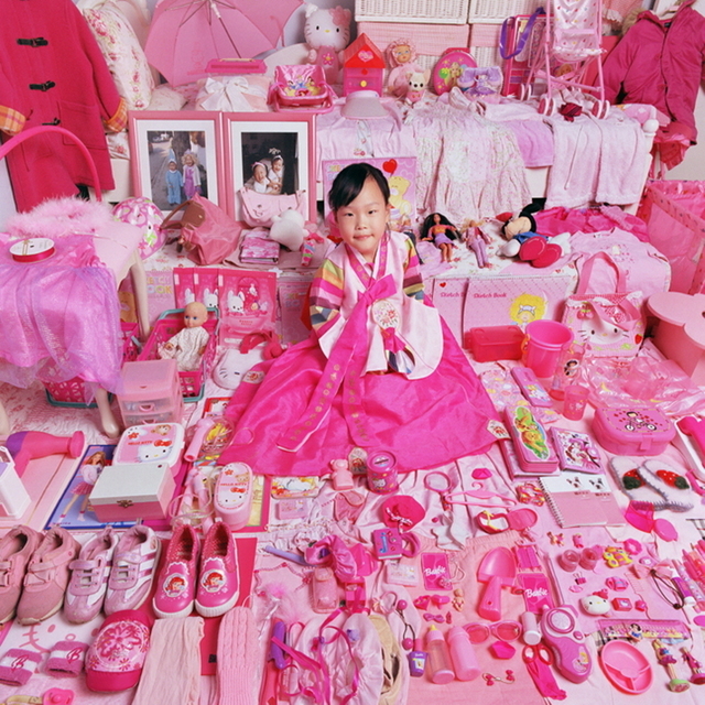 JeongMee Yoon | The Pink Project – Yerim and Her Pink Things (2005) | Artsy