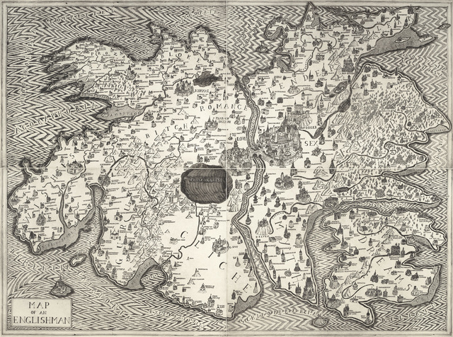 Grayson Perry | Map of an Englishman (2004) | Artsy