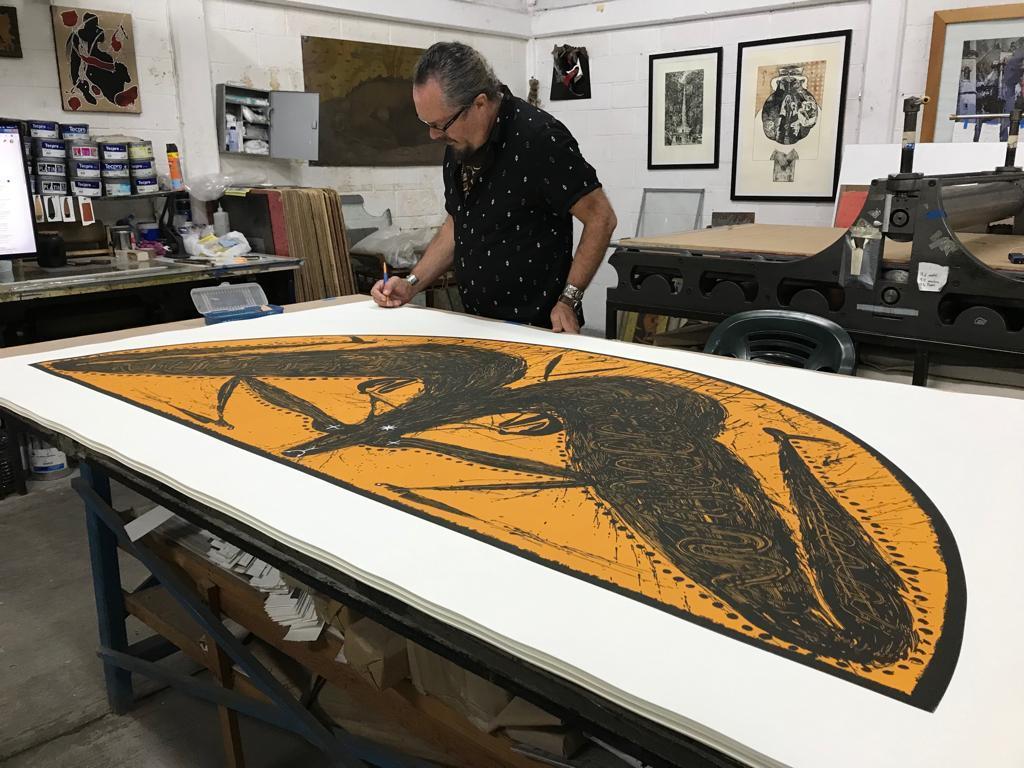 Jose Bedia, Recent Works | Moises Valdes Gallery. | Artsy